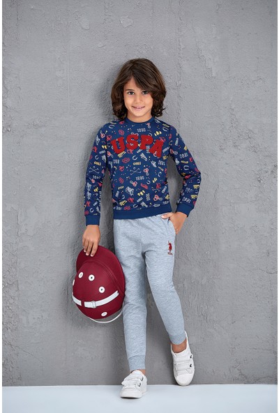 Us Polo Assn Çocuk Erkek Eşofman Takım Lacivert Us Polo Assn Çocuk Erkek Eşofman Takım Lacivert