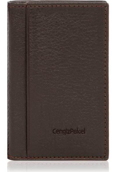 Cengiz Pakel Deri Kartlık 2305 - Kahverengi