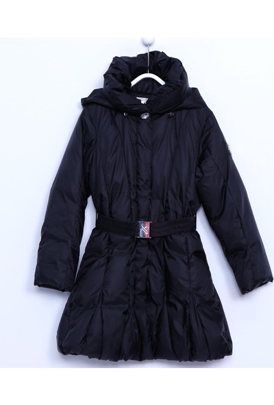 Silversun Kız Çocuk Dokuma Kapüşonlu Mont MC 9194