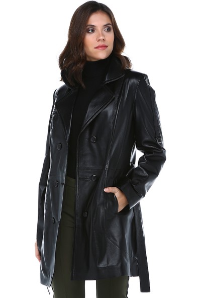 Dericlub Yb-060 Hakiki Deri Kadın Frenç