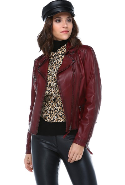 Dericlub Yb-2039 Kadın Deri Mont Dericlub Yb-2039 Kadın Deri Mont