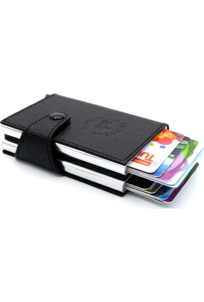 West Polo Çift Mekanizmalı Yeni Model Deri Kartlık West Polo Çift Mekanizmalı Yeni Model Deri Kartlık