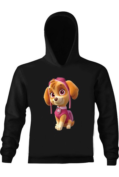 Art T-Shirt Paw Patrol Çocuk Kapüşonlu Sweatshirt