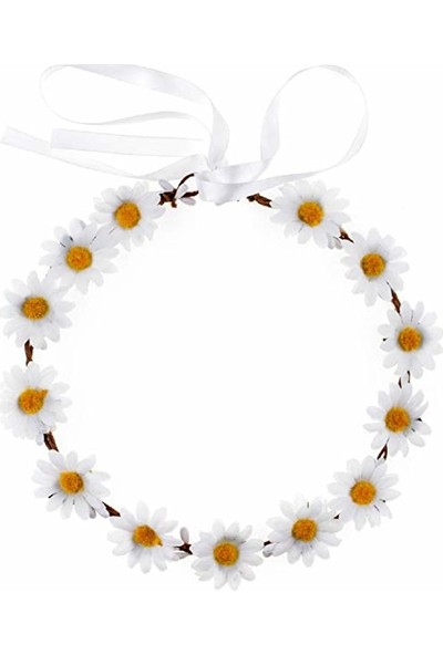 Gelinsacaksesuar Papatya Taç