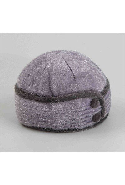 Bay Şapkacı Kadın Tüylü Şapka