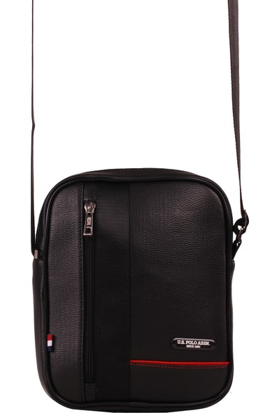 U.S. Polo Assn. Çapraz Askılı Erkek Cantası Siyah 8419