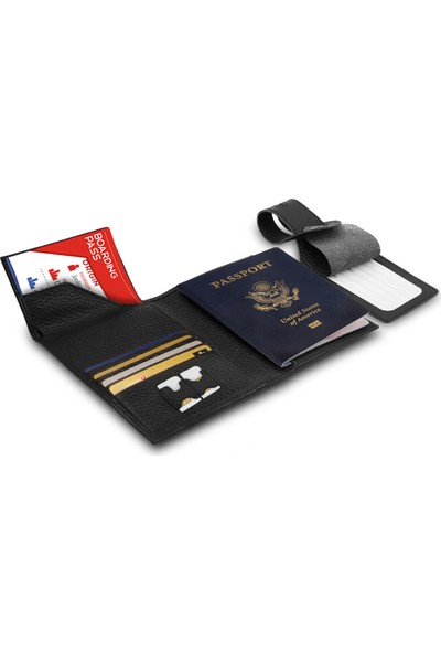 Otto OT226 Hakiki Deri Pasaport Kılıfı - Seyahat Cüzdanı - Valiz Kimlik Etiketli Otto OT226 Hakiki Deri Pasaport Kılıfı - Seyahat Cüzdanı - Valiz Kimlik Etiketli