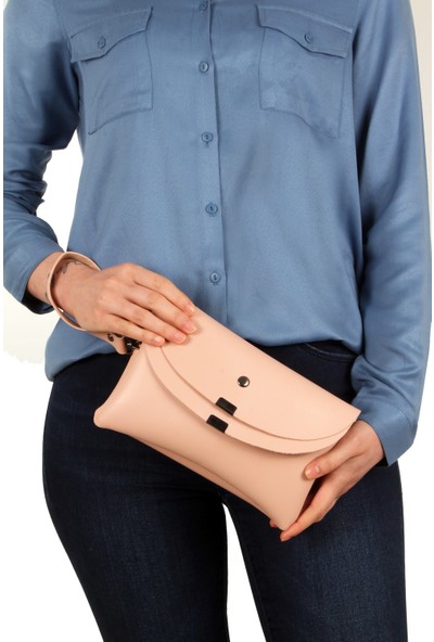 Luwwe Pudra Kadın El Ve Omuz Çantası Lwe20081-Pdra