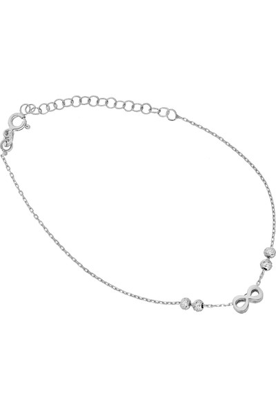 Glorria Dt0547 Gümüş Sonsuzluk Halhal