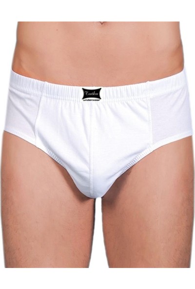 Tutku Erkek Slip Külot Beyaz 12 Li Paket Tutku Erkek Slip Külot Beyaz 12 Li Paket