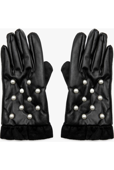 Koton Kadın Inci Detaylı Eldiven