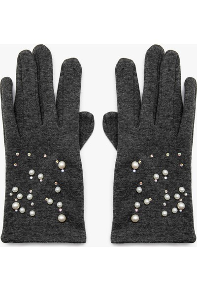 Koton Kadın Inci Detaylı Eldiven