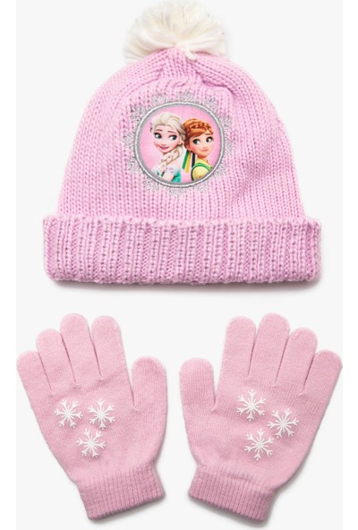 Koton Frozen Lisanslı Baskılı Bere Seti