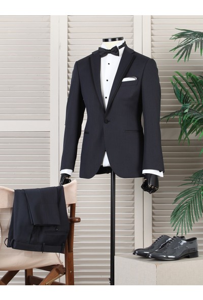 KİP Düz Dokuma Smokin Takım Elbise KİP Düz Dokuma Smokin Takım Elbise