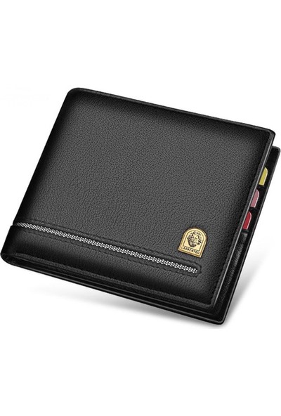 Laorentou Deri İtalyan Erkek Cüzdan - Kartlık