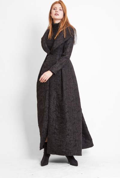 Manila Kadın Brokar Abiye Kaftan