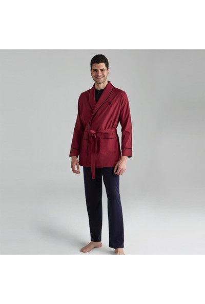 U.S. Polo Assn. Erkek Damat Çeyiz Pijama Takım Robdöşambır Lacivert 12000 U.S. Polo Assn. Erkek Damat Çeyiz Pijama Takım Robdöşambır Lacivert 12000