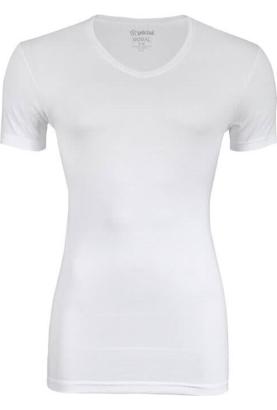 Yıldız 150 Modal V Yaka Erkek T-Shirt