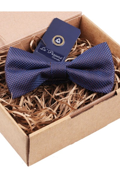 La Pescara Kahve - Mavi Nokta Desen Papyon P616