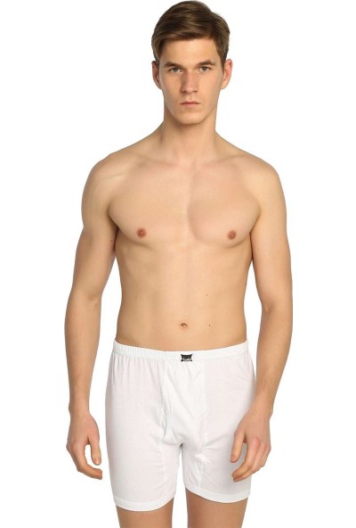 Tutku 6 Lı Penye Erkek Arjantin Külot Beyaz