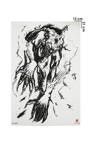 Takıştır 8056081 Geçici Dövme Tattoo