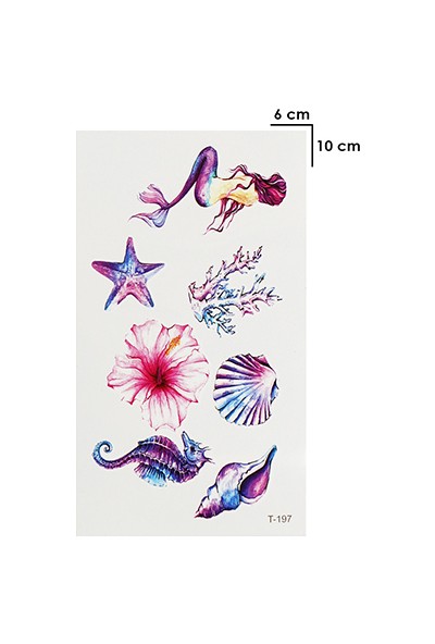 Takıştır 8063051 Geçici Mini Dövme Tattoo Takıştır 8063051 Geçici Mini Dövme Tattoo