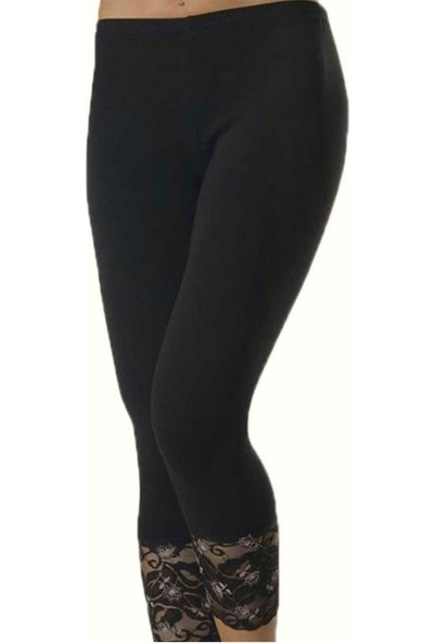 Anıt Kadın Tayt - Lycralı Dantelli