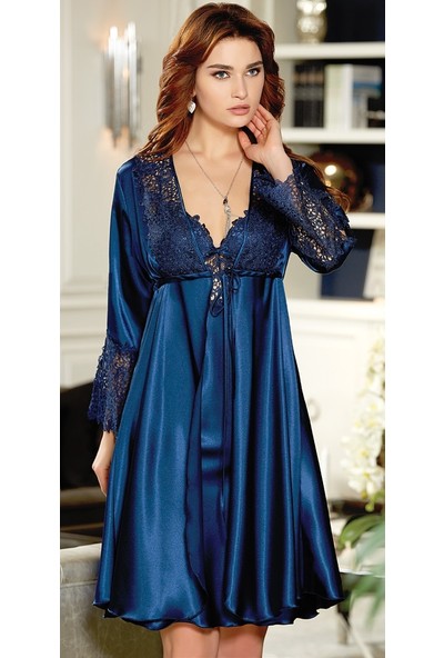 Jeremi 481 İpek Saten Dantelli Çeyizlik Altılı Set Jeremi 481 İpek Saten Dantelli Çeyizlik Altılı Set