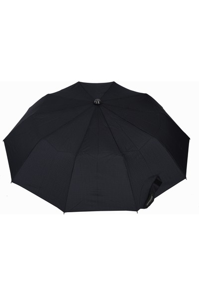 Snotline Şemsiye 10 Telli Siyah Gri Desenli -06G-GR-SYH