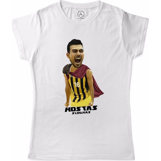 Art T-Shirt Sloukas Winner Kadın T-Shirt Fiyatı