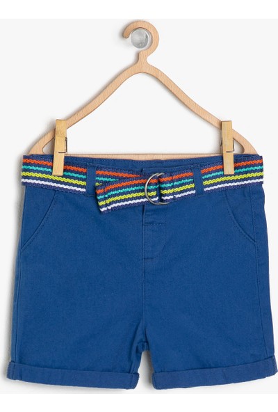 Koton Erkek Bebek Kemer Detaylı Şort