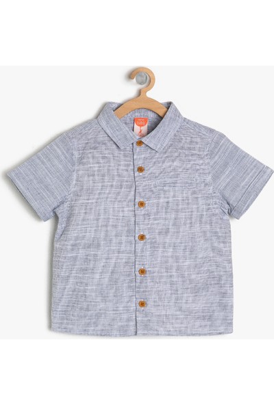 Koton Erkek Bebek Klasik Yaka Gömlek
