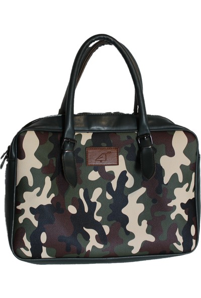 Rivernortheastern Kamuflaj Desenli Evrak Çantası