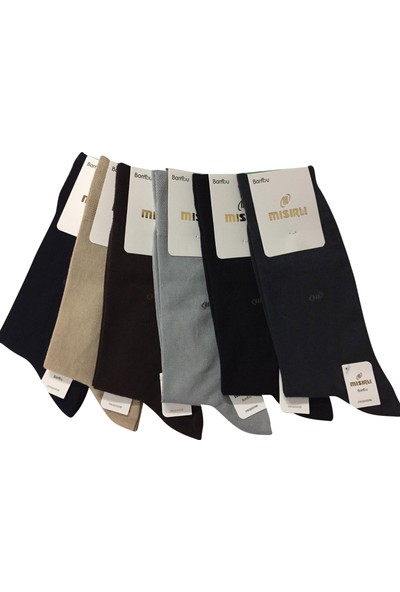 Mısırlı 6 Lı Bambu Erkek Çorap