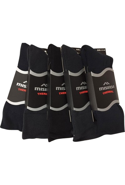 Mısırlı 5 li Termal Kışlık Erkek Çorap Karışık Renk