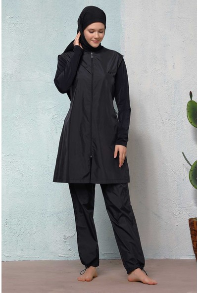 Haşema Kadın Tam Tesettür Mayo H-6027LİLA Haşema Kadın Tam Tesettür Mayo H-6027LİLA