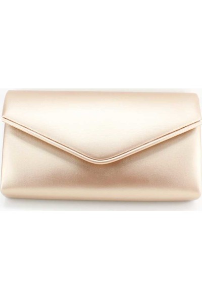 Modabuymus Baskılı Rose Bakır Zarf Portföy Kadın Çanta