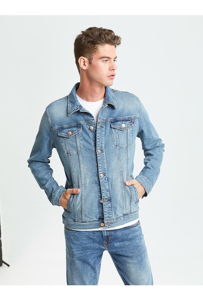 LTB Santino Y Sallow Wash Erkek Kot Ceket LTB Santino Y Sallow Wash Erkek Kot Ceket