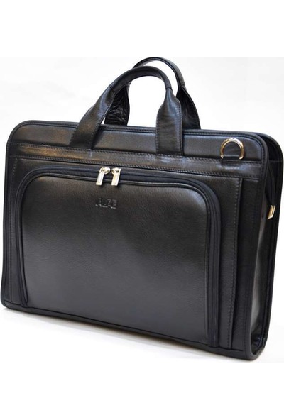 Alpe Deri Laptop / Evrak Çantası - Siyah Alpe Deri Laptop / Evrak Çantası - Siyah
