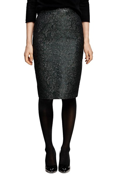 Brooks Brothers Jakarlı Kalem Etek