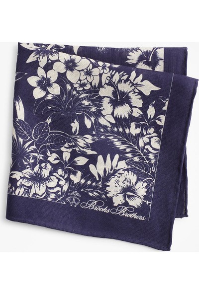 Brooks Brothers Çiçekli Cep Mendili