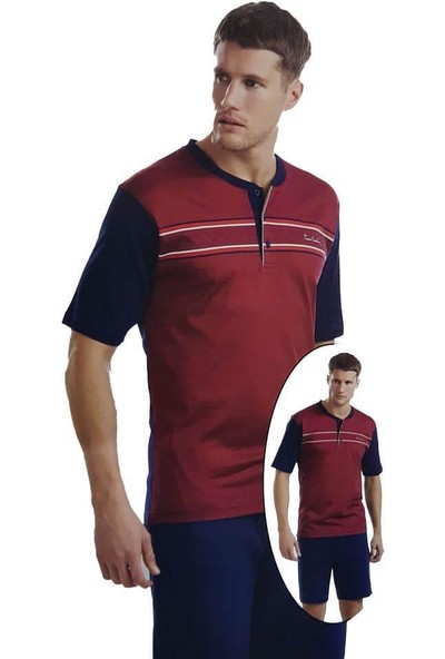 Pierre Cardin 5047 Erkek Jakarlı 3Lü Pijama Takımı Pierre Cardin 5047 Erkek Jakarlı 3Lü Pijama Takımı