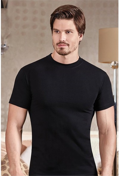 Berrak 1005 0 Yaka Erkek Atlet Siyah Berrak 1005 0 Yaka Erkek Atlet Siyah