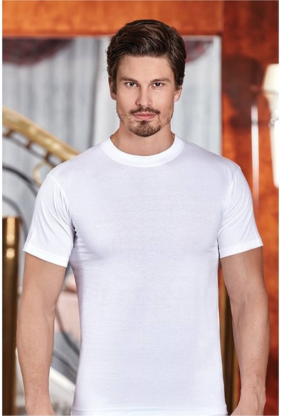 Berrak 1003 0 Yaka Erkek Atlet Beyaz