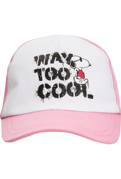DeFacto Kız Çocuk Snoopy Lisanslı Şapka L1421A619SP