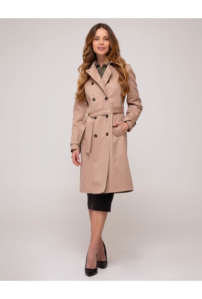 Pierre Cardin Kadın Kahverengi Mont 50198758-VR015