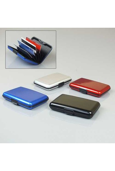 Carda Alüminyum Kredi Kartlık Cüzdan Carda Alüminyum Kredi Kartlık Cüzdan
