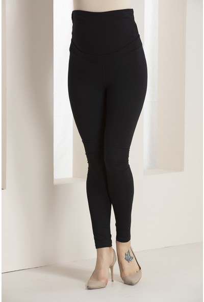 Gör&Sin Bel Ayarlamalı Hamile Tayt Siyah Gör&Sin Bel Ayarlamalı Hamile Tayt Siyah
