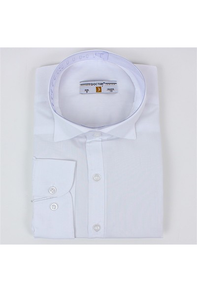 Doctor Junior 1-13 Yaş Ata Yaka Çocuk Gömleği