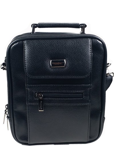 Moda Korumalı Büyük Siyah Erkek Çanta